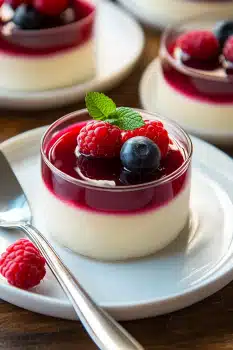 Panna Cotta with Raspberry Gelee: A Creamy, Elegant Dessert ...