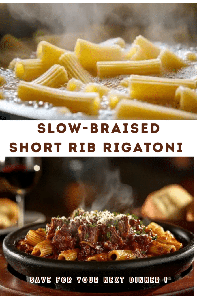 Short Rib Rigatoni: A Restaurant-Worthy Beef Ragu at Home