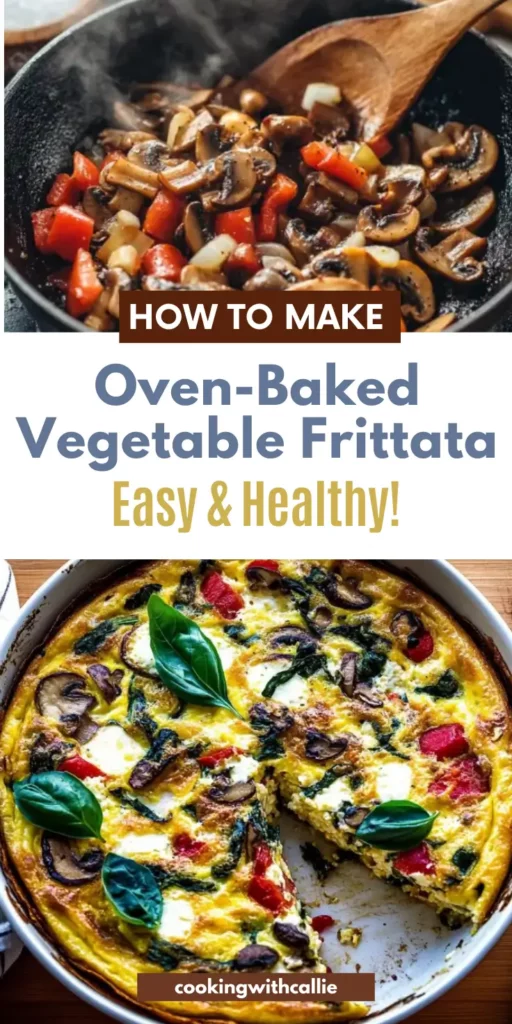 Vegetable Frittata Recipe (Oven-Baked & Easy!)