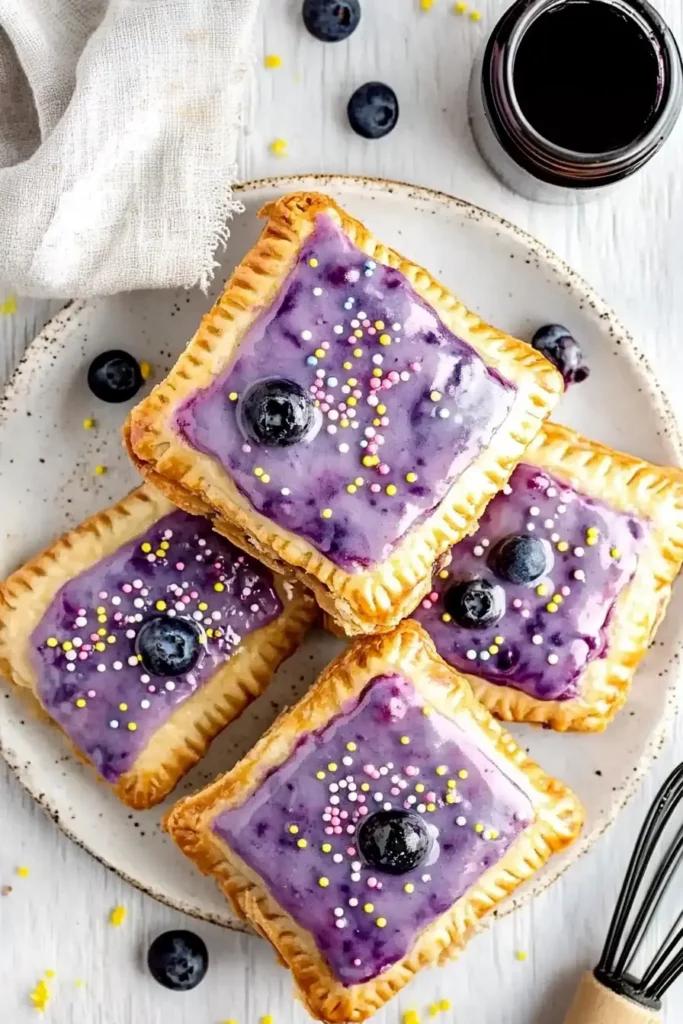 Homemade Blueberry Pop Tarts