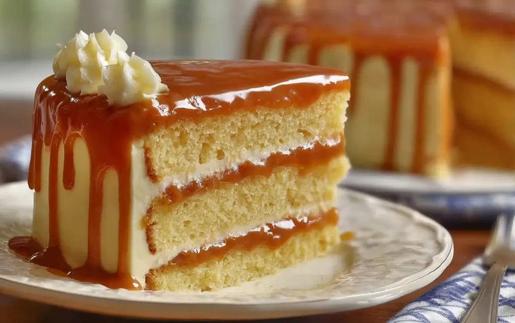 Homemade Caramel Cake
