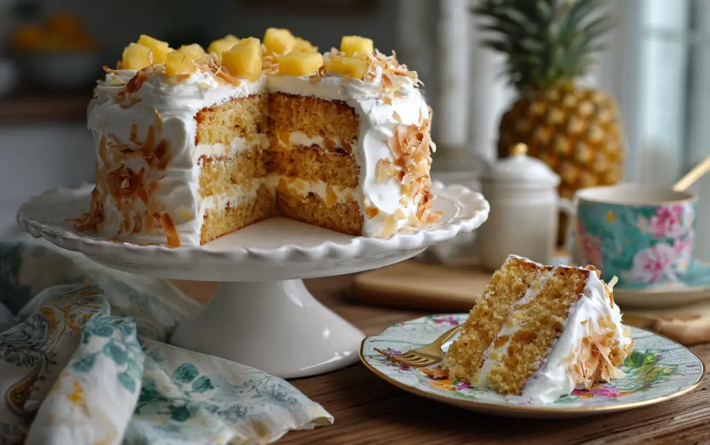 Southern Pineapple Cake