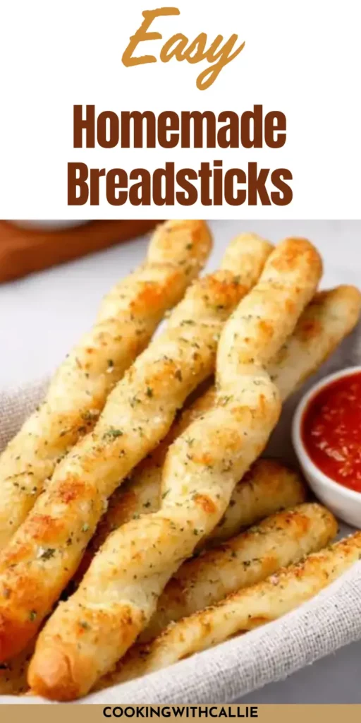 The Best Homemade Breadsticks Recipe (Soft, Buttery & Ready in 45 Minutes!)