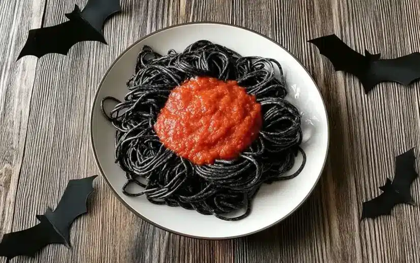 Spooky Black Spaghetti: A Creepy-Cool Halloween Dinner Your Kids Will Love