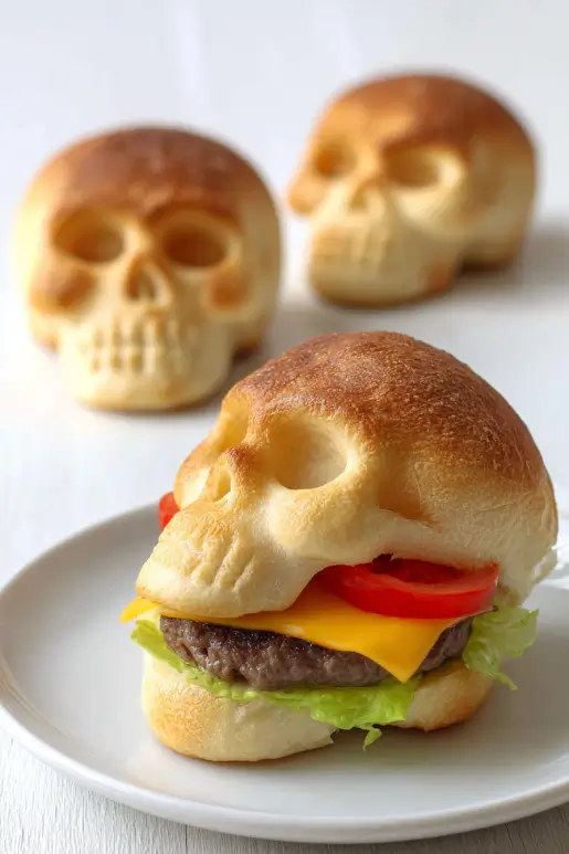 Cheeseburger Skulls: The Spookiest Halloween Dinner Recipe Your Family ...