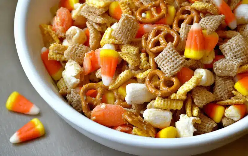 Witches Brew Snack Mix (A 5-Minute Halloween Snack You’ll Crave All Year)